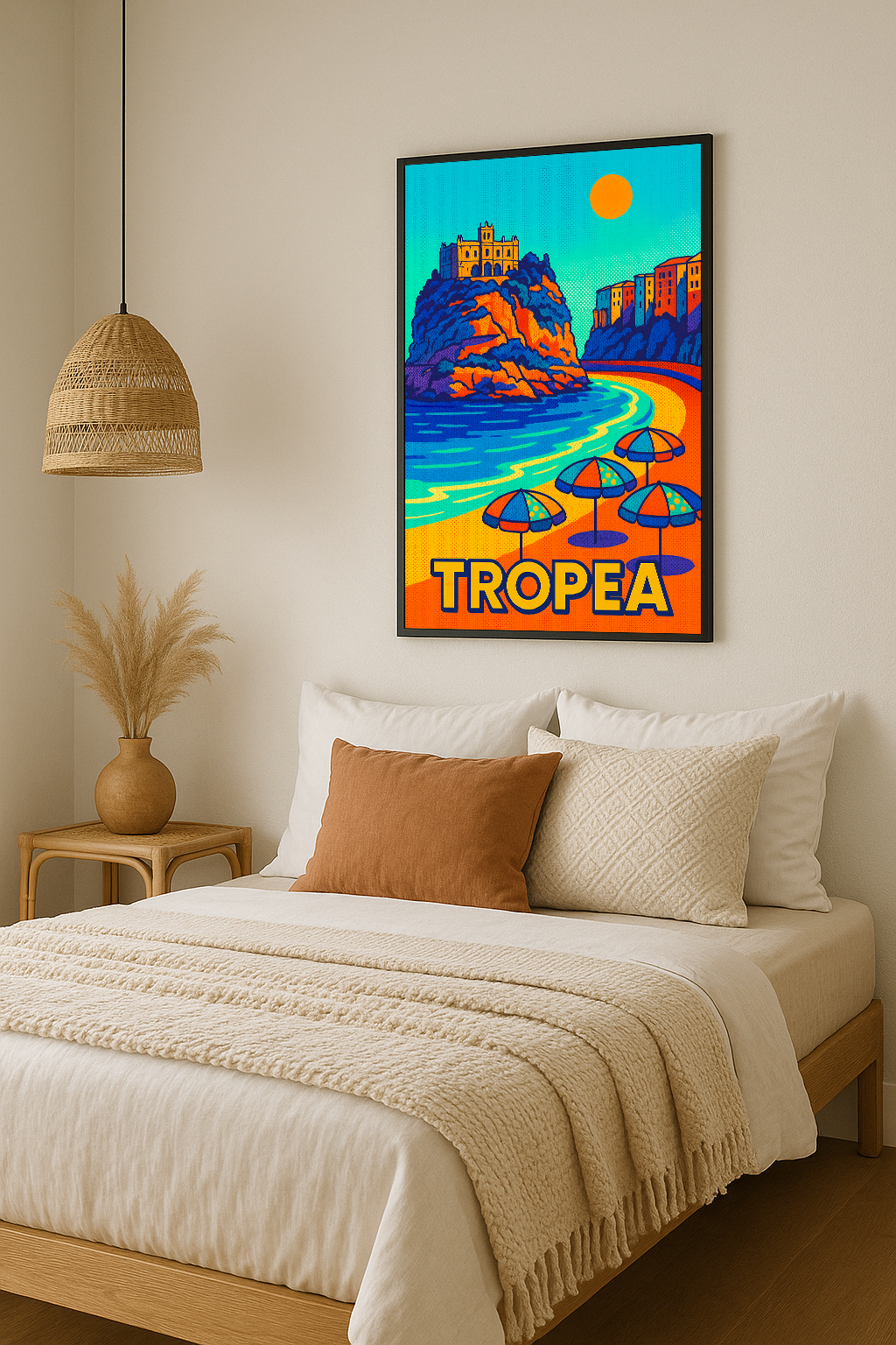Tropea Wall Art | Calabria Italy Poster – Facciamo Cosi